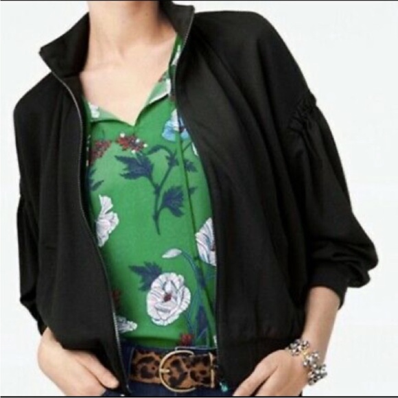 CAbi | Jackets & Coats | Cabi Black Chance Bomber Jacket Xs | Poshmark